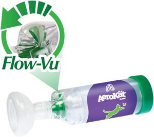 AeroKat Cat Inhaler Chamber - Easy Feline Respiratory Care